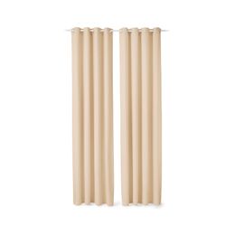 Tchibo - 2 Vorhangschals - beige
