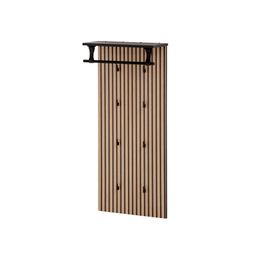 Tchibo - Hakenpaneel &raquo;Hank&laquo; - 50x21x110,5cm - schwarz -