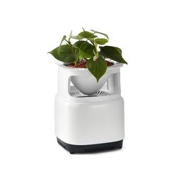 Tchibo - Blumentopf mit Luftfilter - wei&szlig;