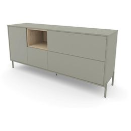 Roba Sideboard &raquo;Hygge&laquo; mit 1 T&uuml;r - 165x43x76cm - wei&szlig; - Holz / Metall / Acryl