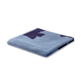 Tchibo - Extragro&szlig;es Jacquard-Badetuch - dunkelblau