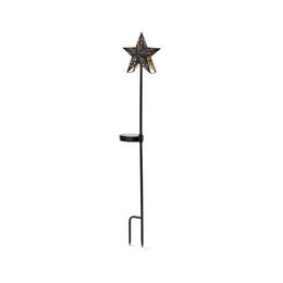Tchibo - Solarspie&szlig; &raquo;Stern&laquo; - 14,5x7x15,5cm - schwarz -
