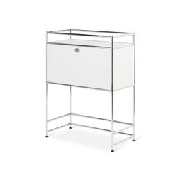 Tchibo - Konsole &raquo;Cn3&laquo; mit Klappfach - 77x40x102,5cm - chrom - Stahl / Aluminium