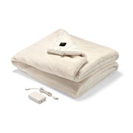Tchibo - Akku-Heiz-Poncho - creme