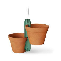 Tchibo - Blumenampel f&uuml;r Tont&ouml;pfe - gr&uuml;n