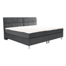 Tchibo - Familienbett - 240x213x121cm - silber - Holz / Polyester / Aluminium