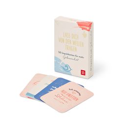 Tchibo - Gelassenheits-Karten-Set &raquo;Lass Dich von den Wellen tragen&laquo; - mehrfarbig