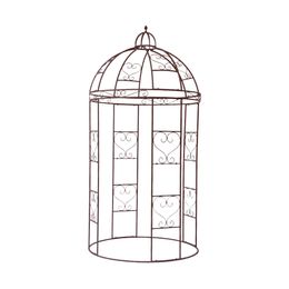 Tchibo - Deko-Pavillon &raquo;&Auml;tna&laquo; - 42x120x36cm - dunkelbraun - Stahl