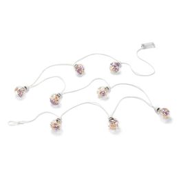 Tchibo - LED-Lichterkette mit Trockenblumen - wei&szlig;
