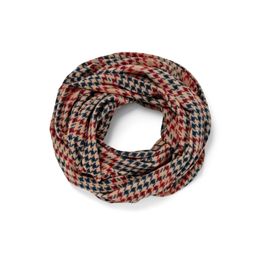 Tchibo - Karierter Fleece-Loop - dunkelblau