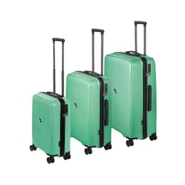 Packenger Koffer 3er-Set &raquo;Micario&laquo; - gr&uuml;n