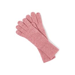 Tchibo - Strickhandschuhe mit Wolle - ros&eacute;