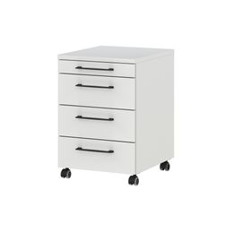 Tchibo - Rollcontainer &raquo;Profi&laquo; - 42x49x61cm - grau - Holz