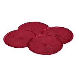 Tchibo - 4 Platzsets - rot