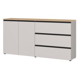 Tchibo - Sideboard &raquo;Cormano&raquo; - 180x41x91cm - schwarz - Holz / Metall / Kunststoff