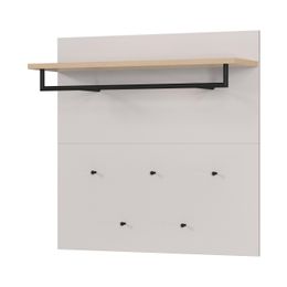 Tchibo - Garderobenpaneel &raquo;Cormano&laquo; - 96x30x95cm - schwarz - Holz / Metall / Kunststoff