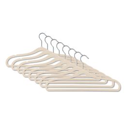 Tchibo - 8 extraschmale Kleiderb&uuml;gel - beige
