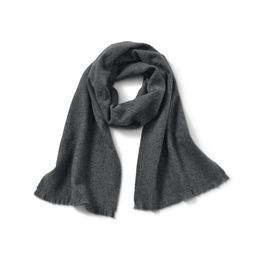 Tchibo - Schal mit Cashmere - dunkelgrau