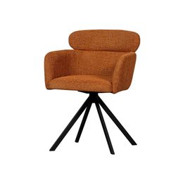 Tchibo - Woood 2er-Set Esszimmerst&uuml;hle &raquo;Fenne&laquo; - 58x60x80cm - schwarz - Polyester / Metall