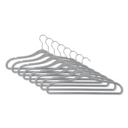 Tchibo - 8 extraschmale Kleiderb&uuml;gel - grau