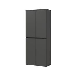 Tchibo - Aktenschrank &raquo;Bedano&laquo; gro&szlig; - 81x40x197cm - grau - Holz