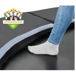 EXIT Dynamic Bodentrampolin - schwarz