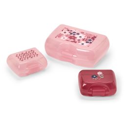 Tchibo - Brotdosen-Set - rosa