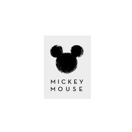 Tchibo - Wandbild &raquo;Mickey Mouse Silhouette&laquo; - schwarz