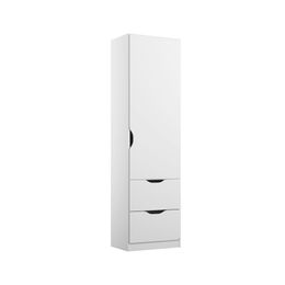 Tchibo - Kleiderschrank &raquo;Alvara&laquo; - 47x54x197cm - wei&szlig; - Holz / Holz