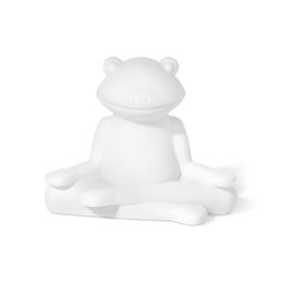 Tchibo - Solar-Leuchte Frosch - 49,5x29,5x39,5cm - wei&szlig; - Polyethylen