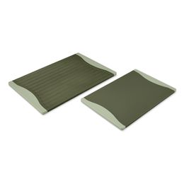 Tchibo - 2 Schneidebretter - dunkelgr&uuml;n