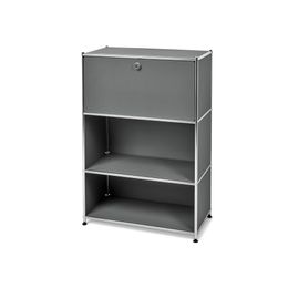 Tchibo - Sekret&auml;r Metall &raquo;Cn3&laquo; - 77,5x40x113,5cm - chrom - Stahl / Aluminium / Kunststoff