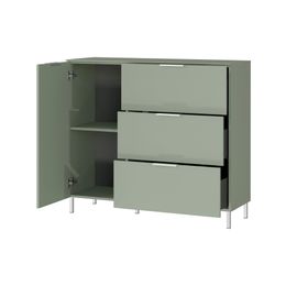 Tchibo - Kommode &raquo;Kenora&laquo; - 109x40x98cm - silber -