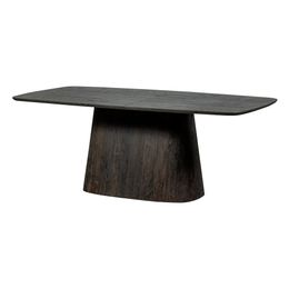 Tchibo - Woood Esstisch &raquo;Leah&laquo; dunkelbraun - 200x105x76cm - dunkelbraun - Holz