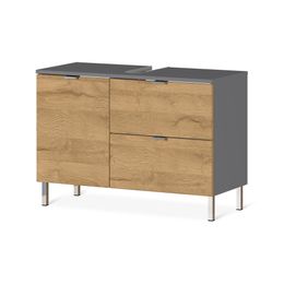 Tchibo - Waschbeckenunterschrank &raquo;Mauresa&laquo; - 80x34x56cm - braun - Holz