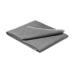 Tchibo - Premium-Cashmere-Wolldecke - grau