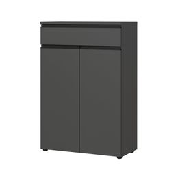 Tchibo - Aktenschrank &raquo;Bedano&laquo; - 81x40x120cm - grau - Holz