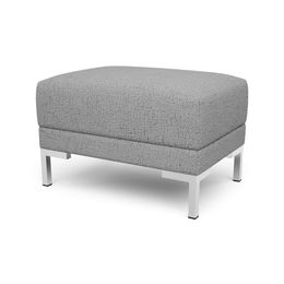 Tchibo - Hocker &raquo;Liv&laquo; - 72x50x46cm - chrom - Polyester / Holz / Vlies