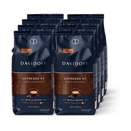 Tchibo - Davidoff Caf&eacute; Espresso 57 - 8 x 1 kg Ganze Bohne - Intensit&auml;t: 10/12