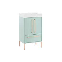 Tchibo - Waschtisch &raquo;Sari&laquo; - 50x36x89cm - wei&szlig; - Holz / Metall / Stahl