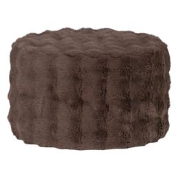 Tchibo - Woood Hocker &raquo;Olven&laquo; - 60x60x36cm - braun - Polyester