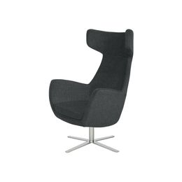 Tchibo - Ohrensessel &raquo;Claire&laquo; - 76x76x121cm - chrom - Polyester / Metall / Metall