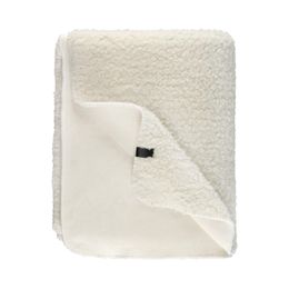 Tchibo - Sch&ouml;ner WOHNEN-Kollektion Wohndecke &raquo;Teddy&laquo; - offwhite