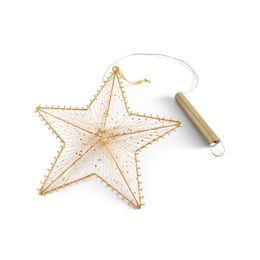 Tchibo - LED-Stern-Aufh&auml;nger - beige