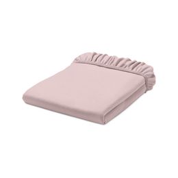 Tchibo - Jersey-Spannbettlaken - ros&eacute;