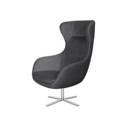 Tchibo - Ohrensessel &raquo;Soul&laquo; - 77x81x113cm - chrom - Polyester / Metall