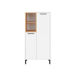 Tchibo - Kommode &raquo;Loria&laquo; - 59x34x119cm - braun - Holz