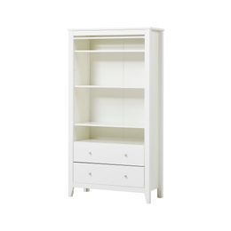 Tchibo - Schrank mit Schubladen - 87x42x169cm - wei&szlig; - Holz / Holz