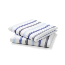 Tchibo - 2 Hamam-Handt&uuml;cher - dunkelblau