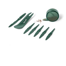Tchibo - 8-teiliges Aussaathilfe-Set - gr&uuml;n